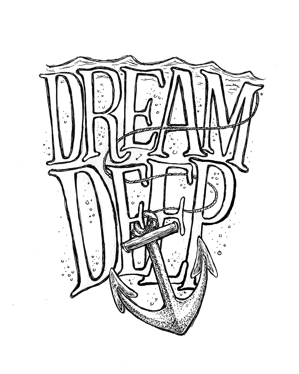 Dream Deep on National Coloring Book Day – Blackwing